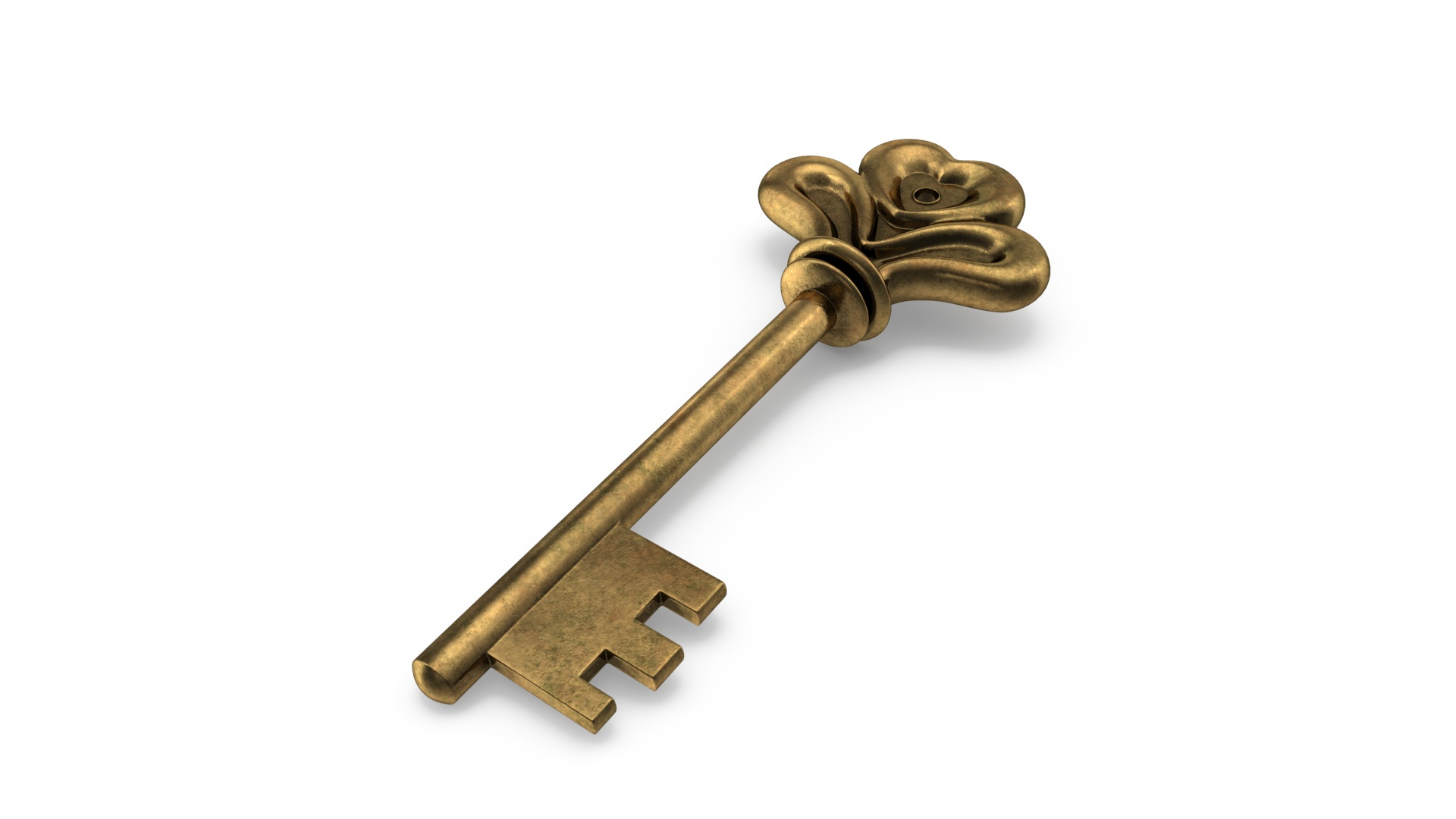 Old Key V2 3D Model - TurboSquid 2243980