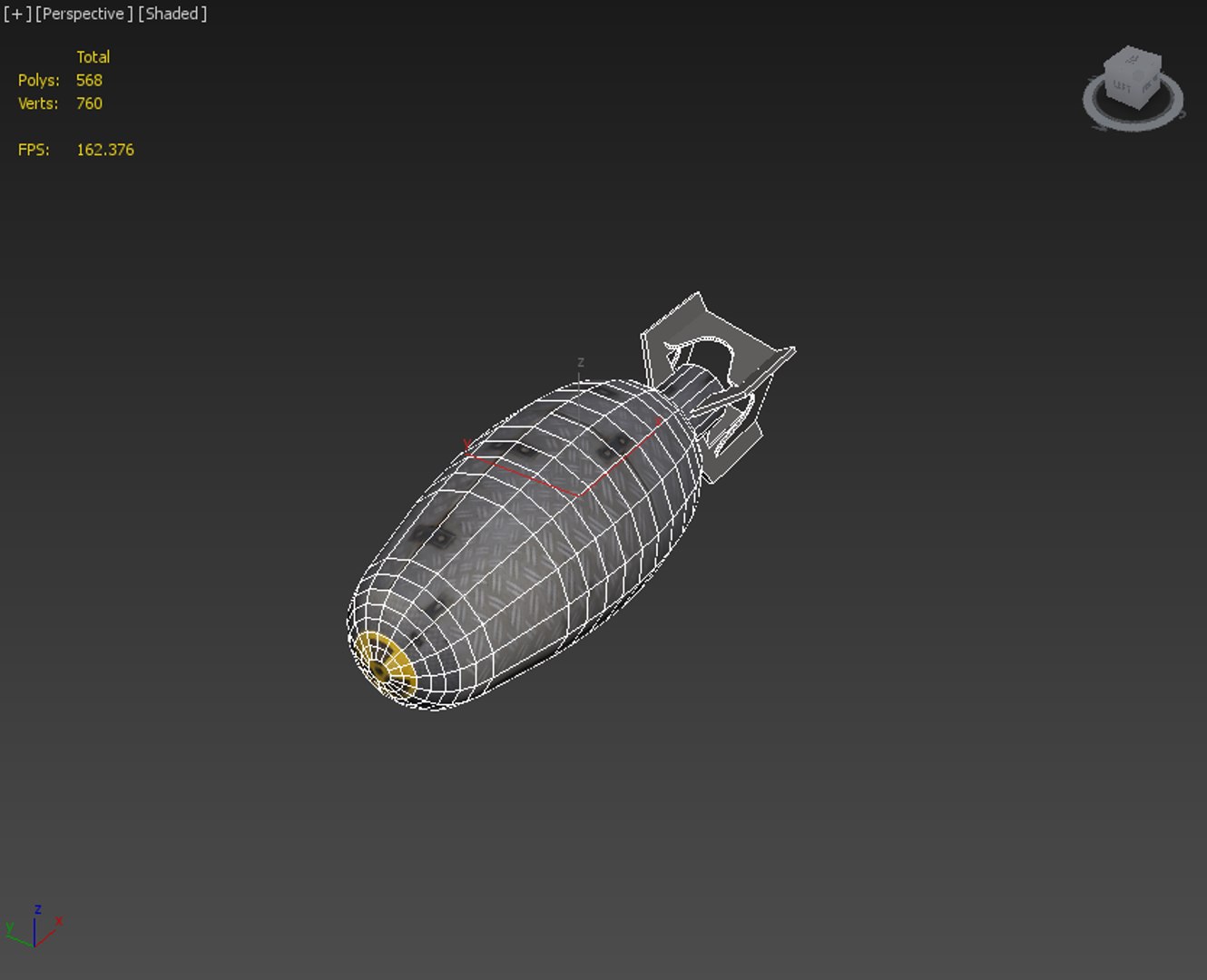 plane bombs 3d model