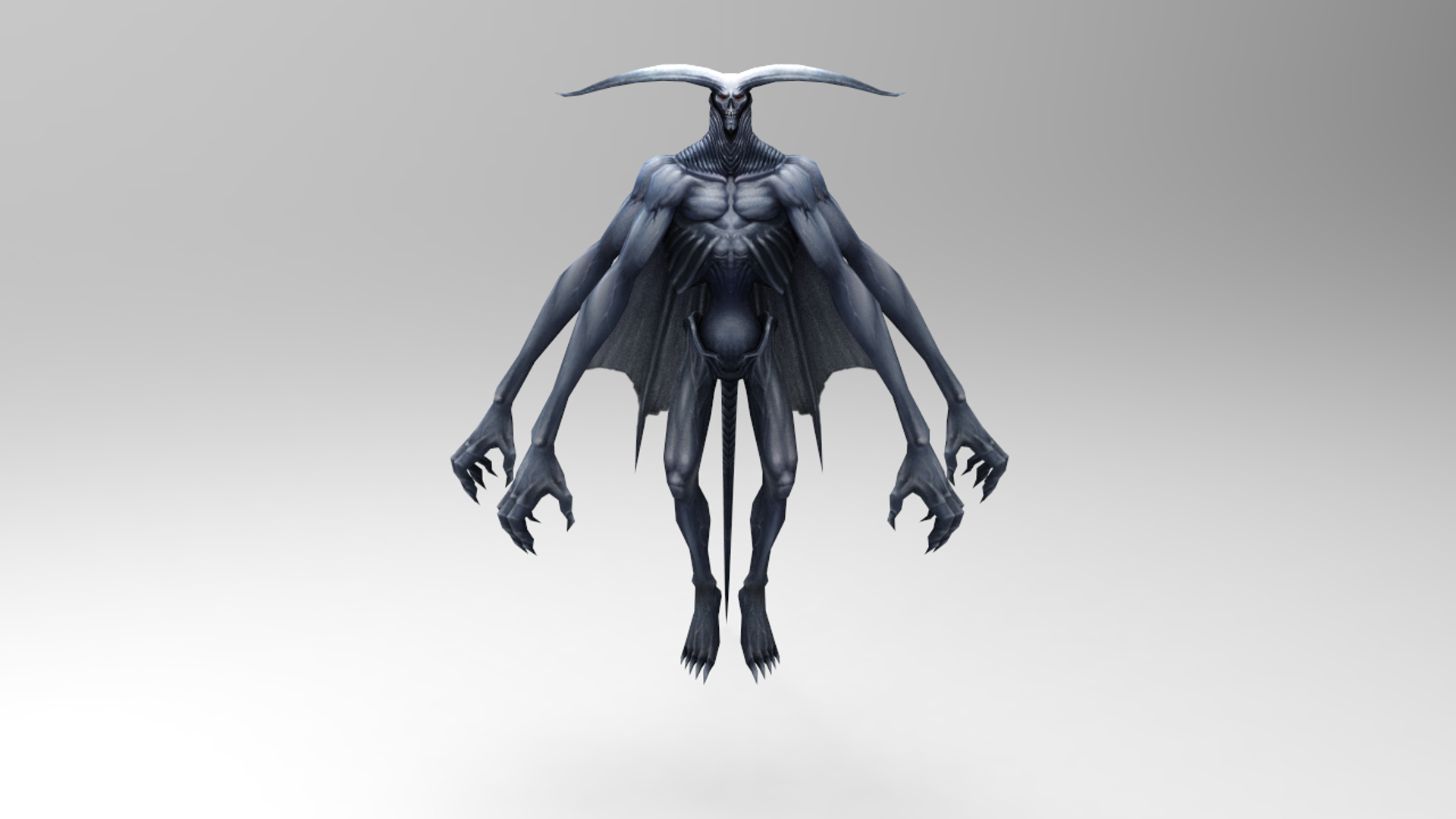 3d monster character model