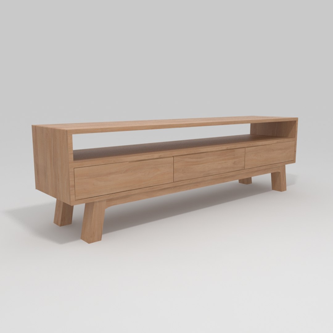 Tv Table 3D Model - TurboSquid 1172879