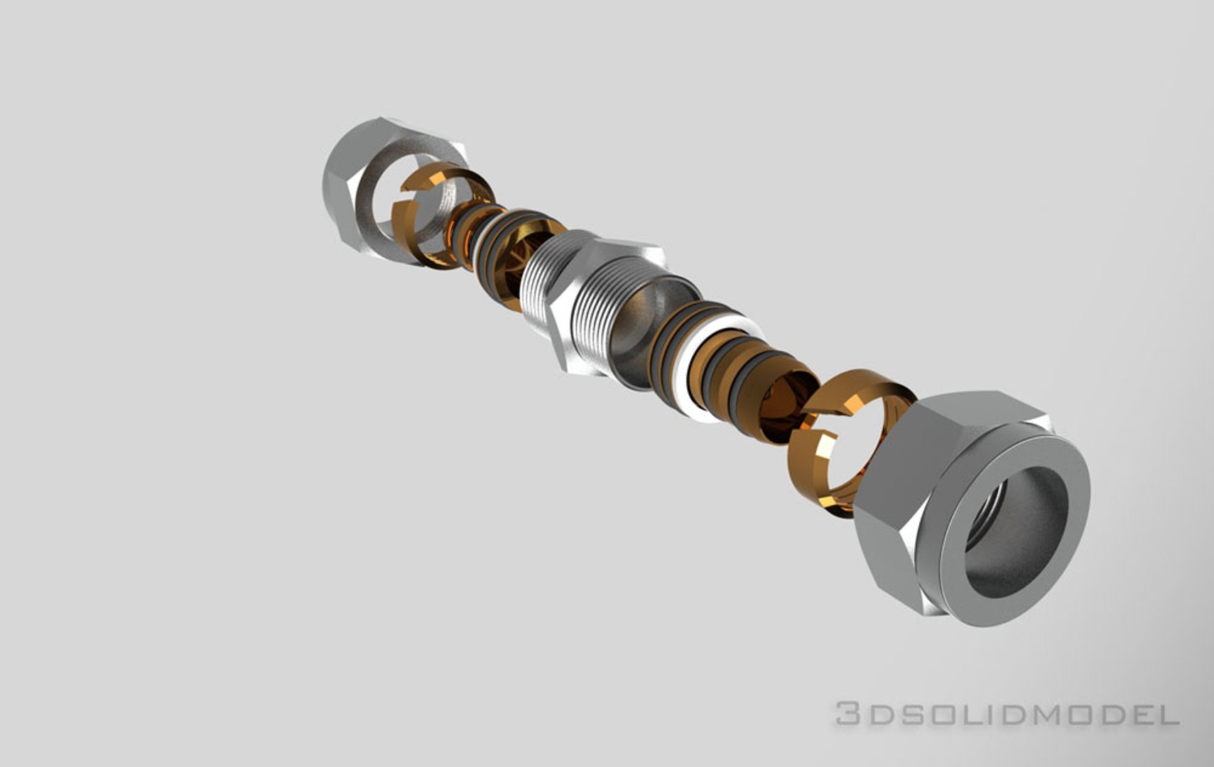 3d Model Ferrule