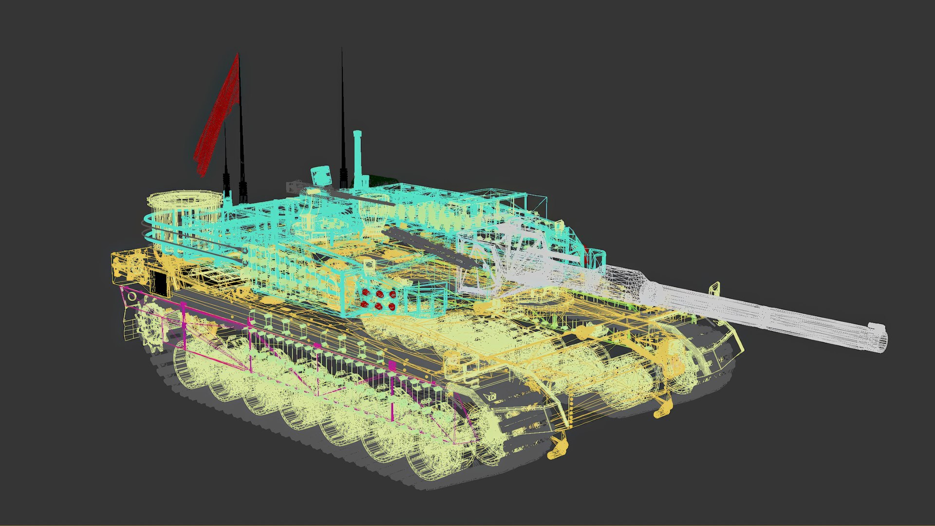 K2 PL Ver 2 7 Wheels 3DS MAX 2022 3D - TurboSquid 2260760