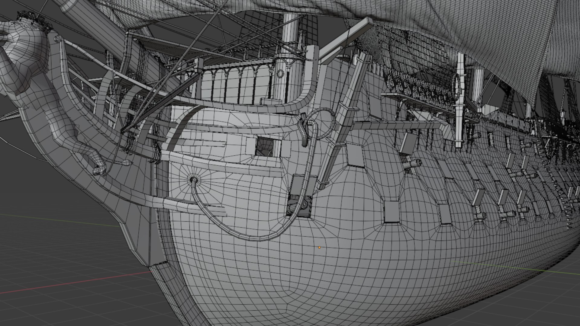 Spanish Ship "San Hermenegildo". Sail Ship Boat Sea Model - TurboSquid ...