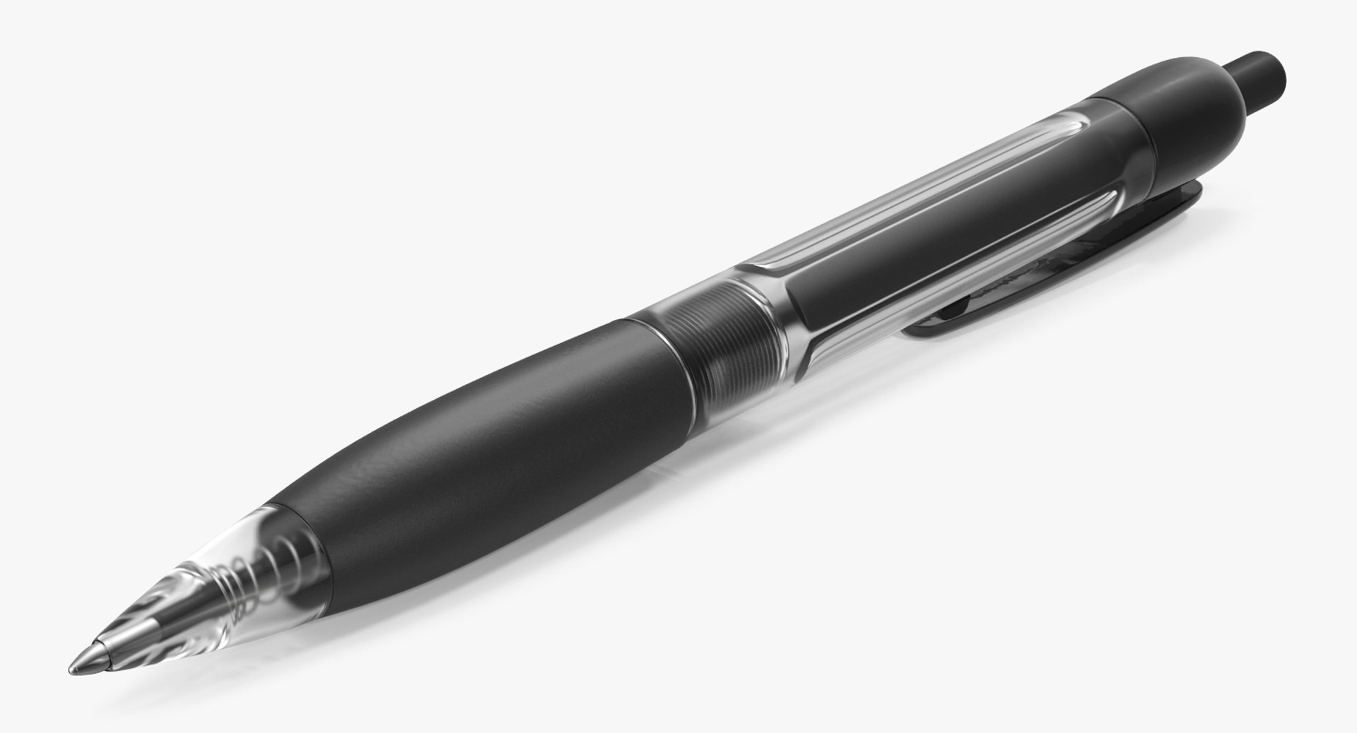 3D ballpoint retractable pen - TurboSquid 1203617