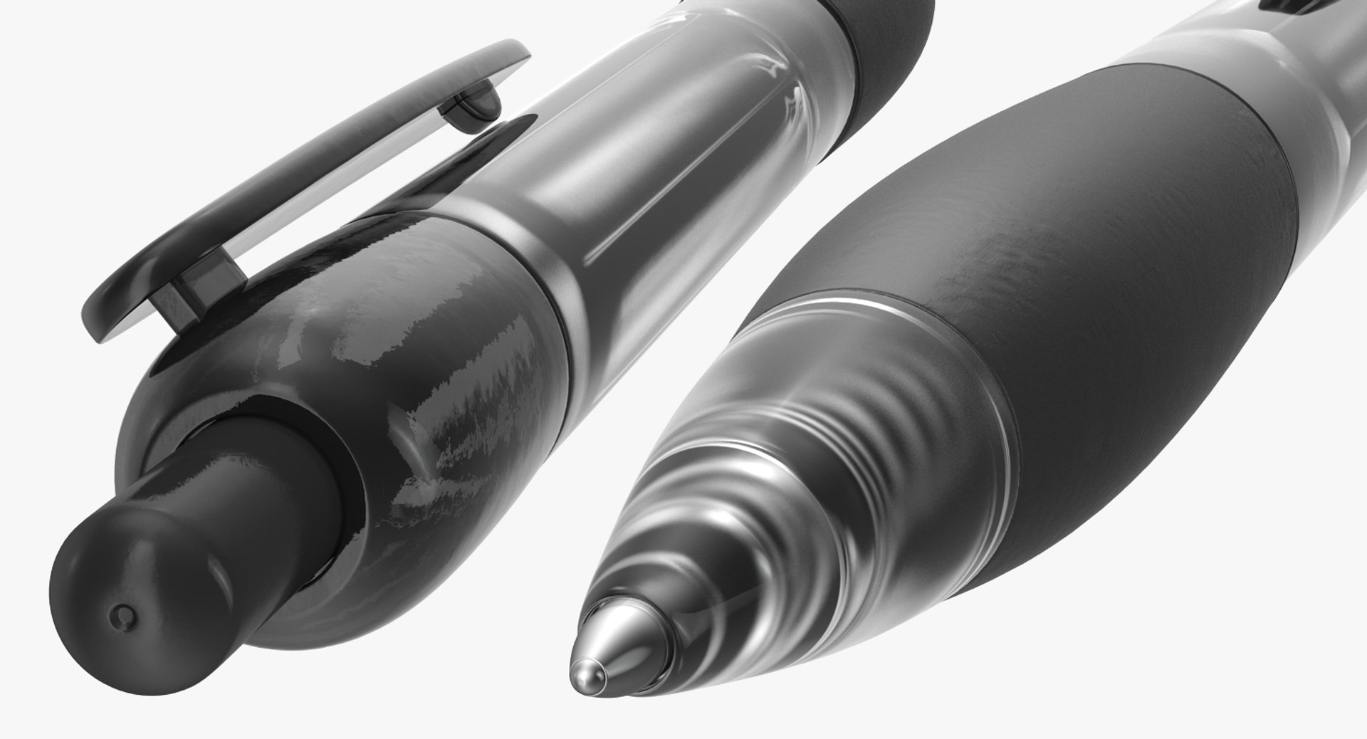 3D ballpoint retractable pen - TurboSquid 1203617