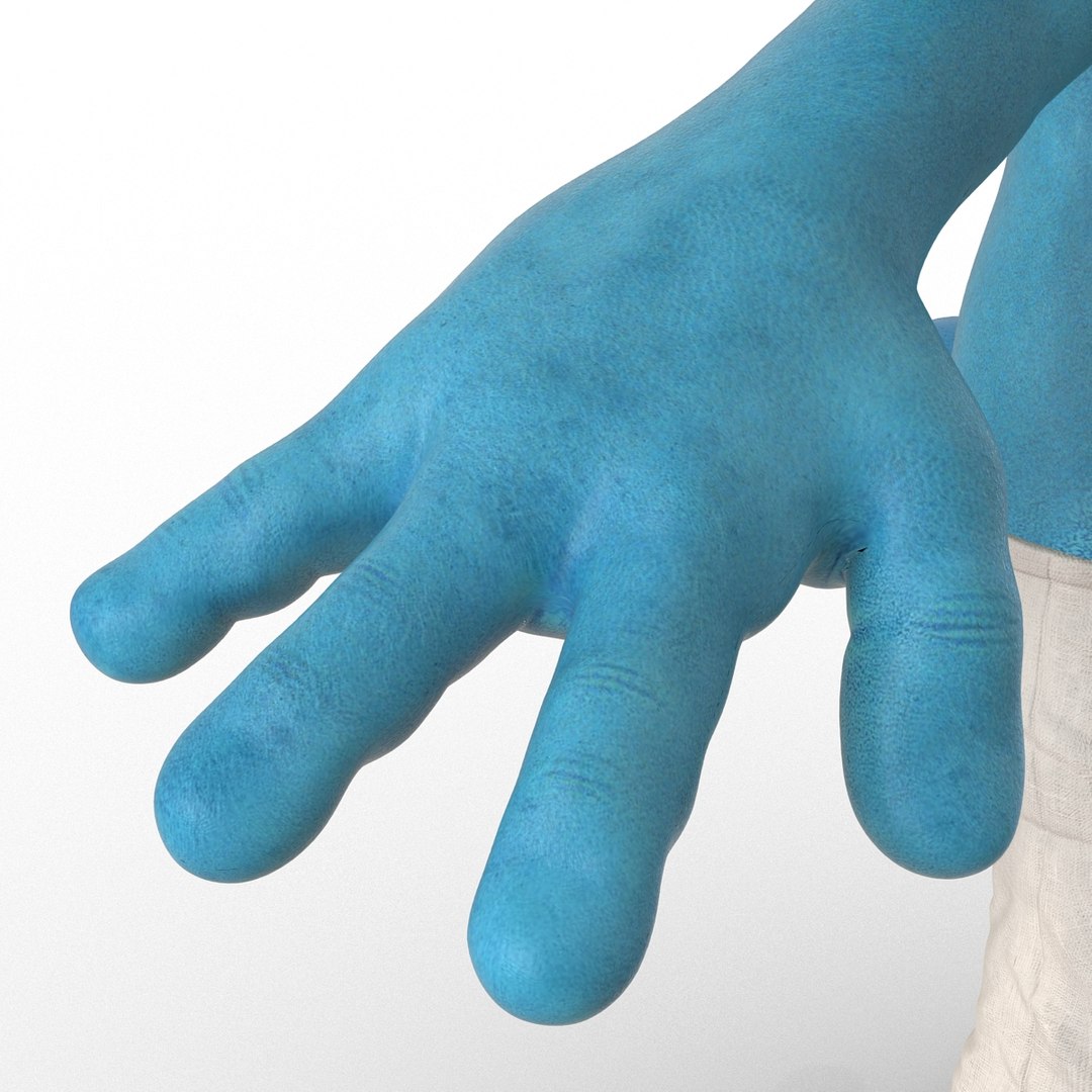 Smurf Realistic 3d Model
