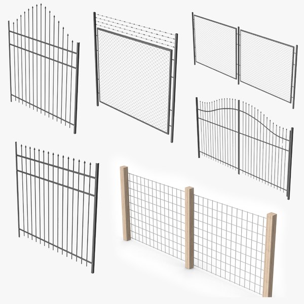 Wooden Fence 3D Models for Download | TurboSquid