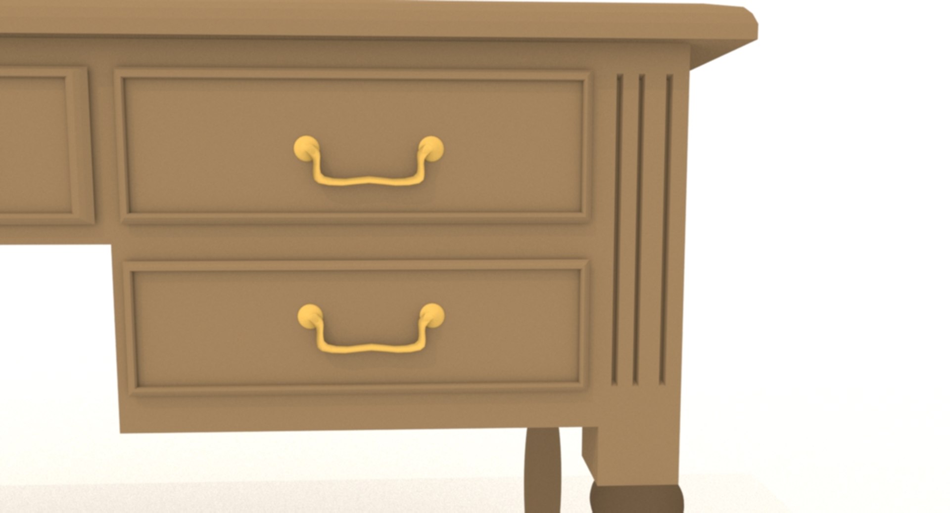 3d desk handles