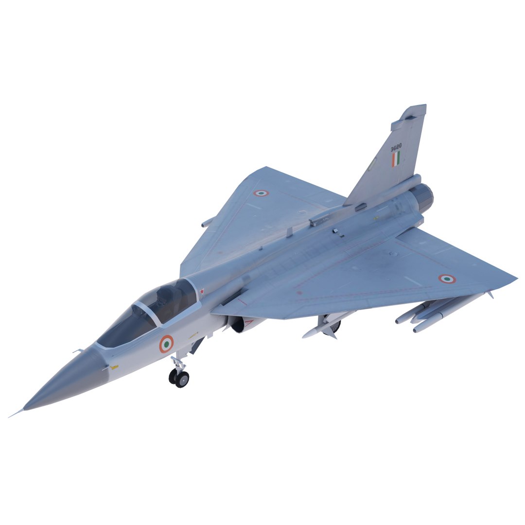 3D HAL Tejas - TurboSquid 2190424