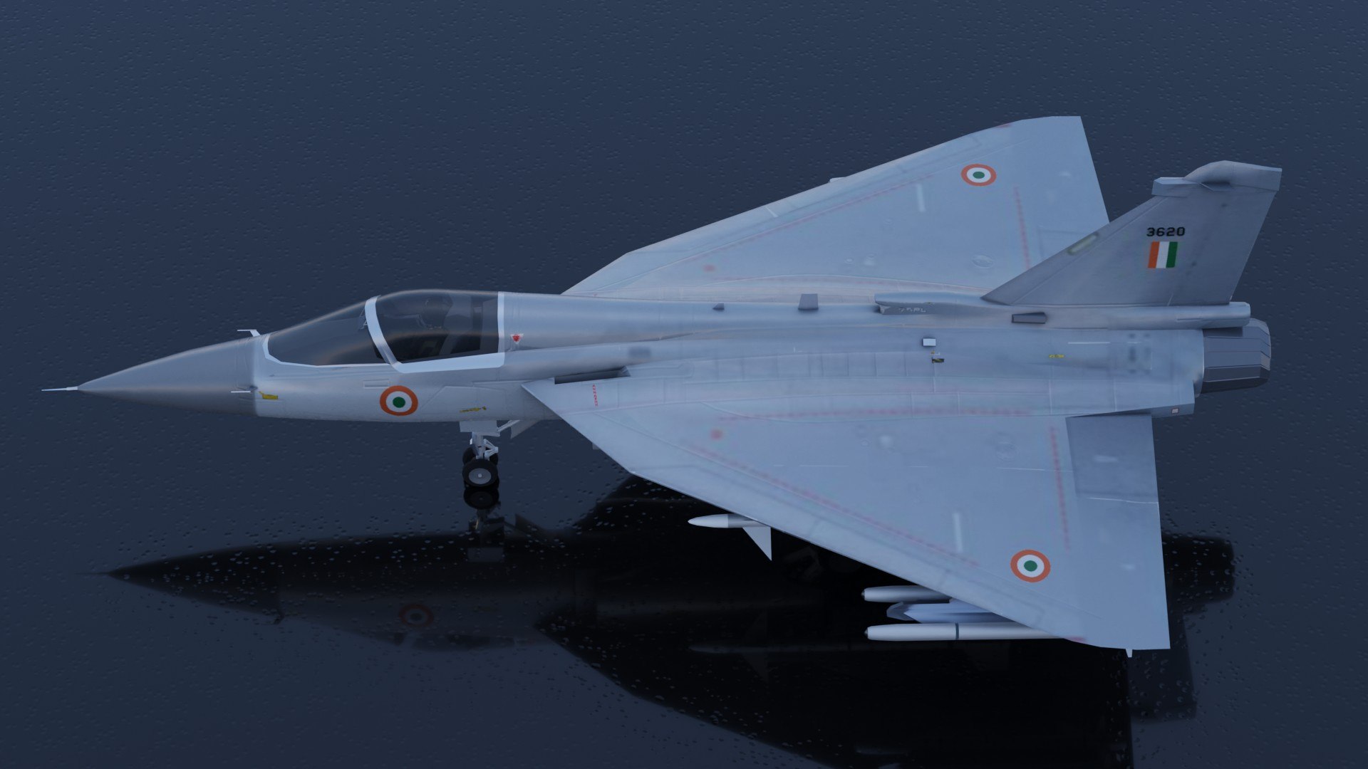 3D HAL Tejas - TurboSquid 2190424
