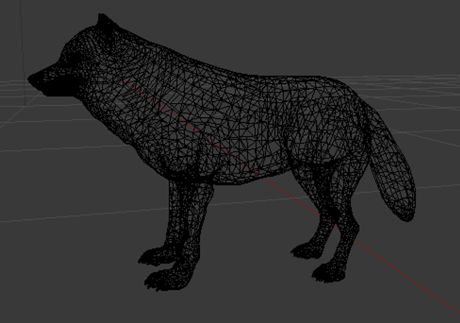 3D Model Realistic Grey Wolf - TurboSquid 1368292