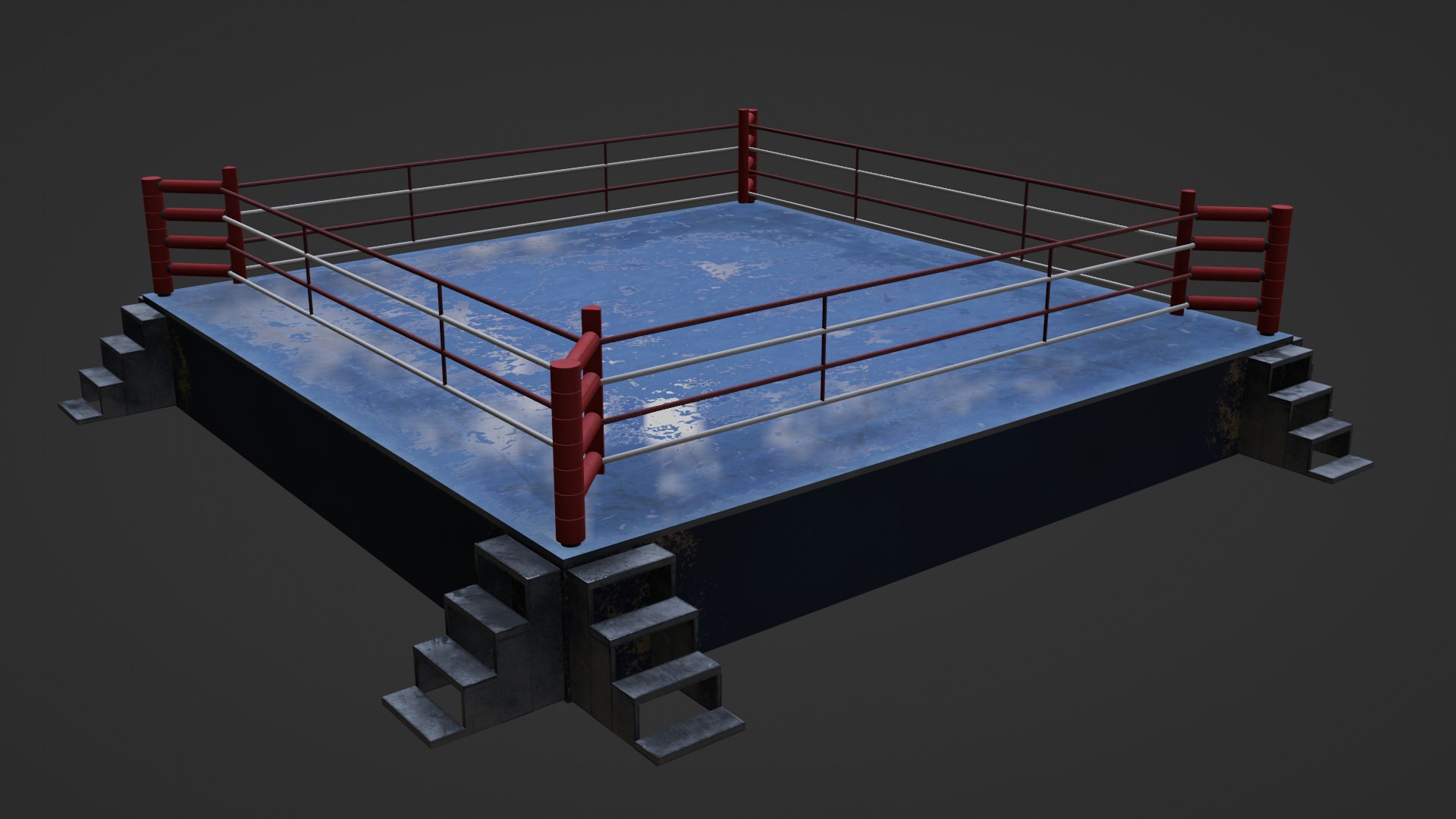 Boxing Ring 3D - TurboSquid 2162236