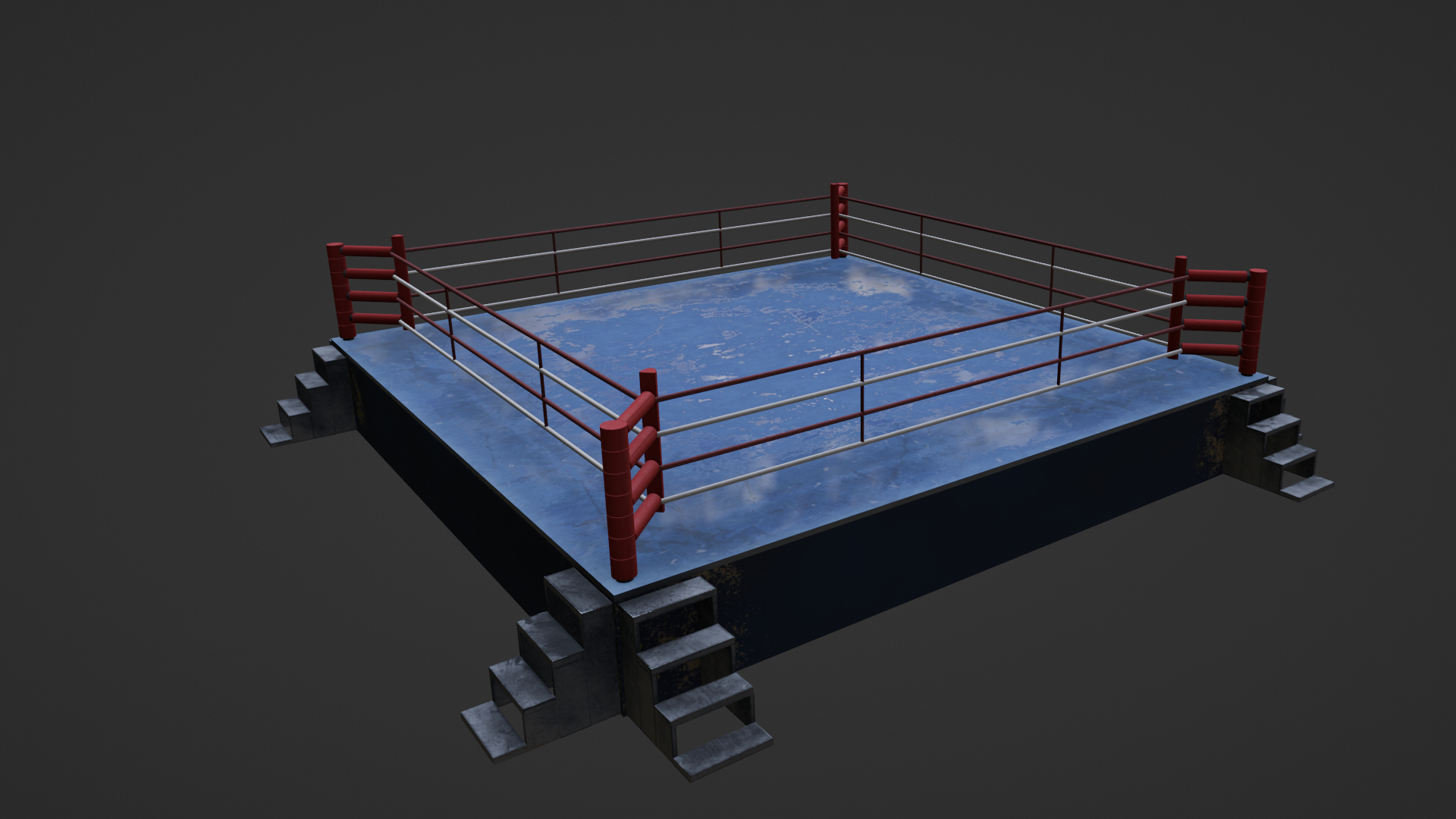 Boxing Ring 3D - TurboSquid 2162236