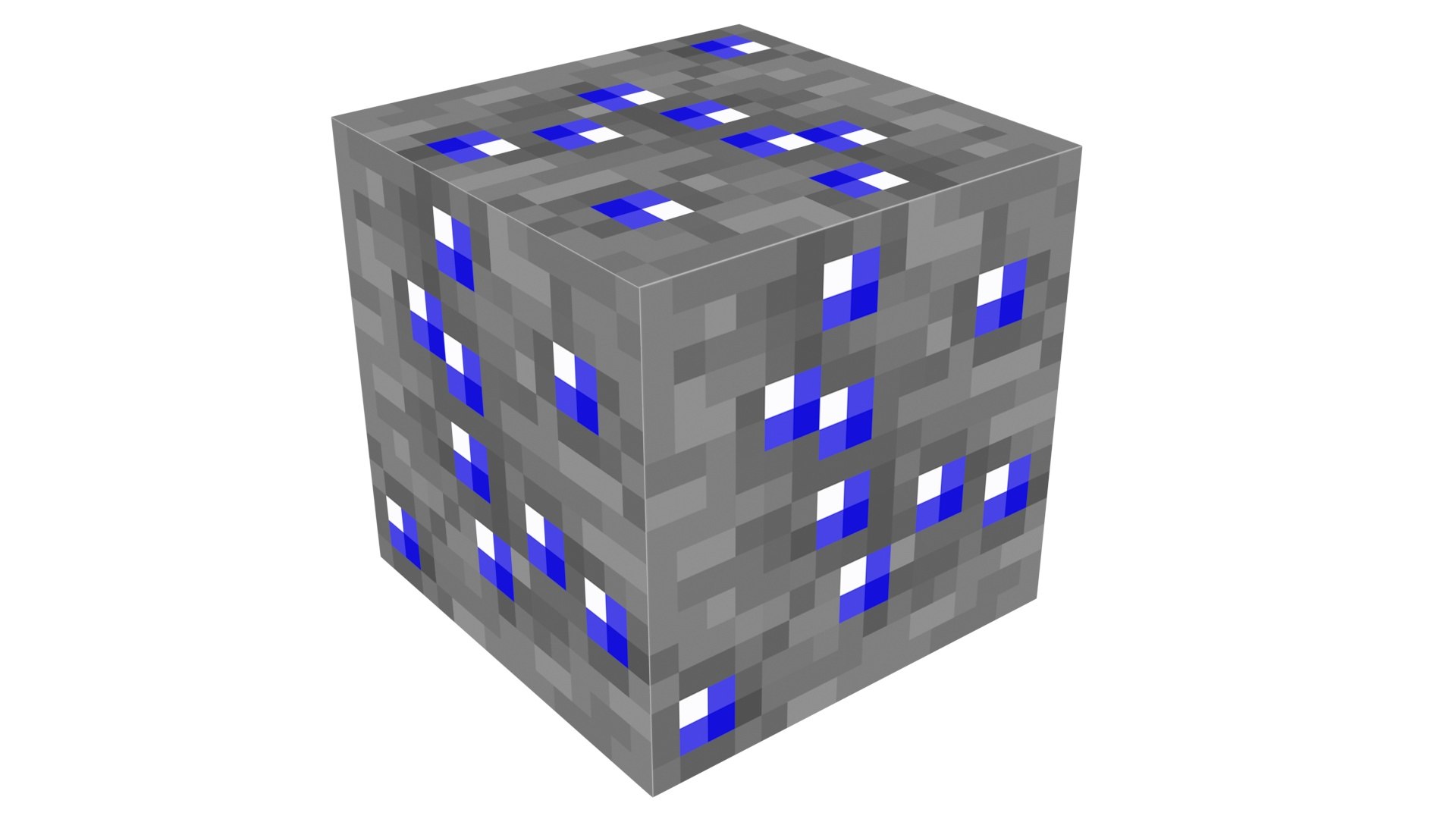 Minecraft Sapphire 3D - TurboSquid 2414929