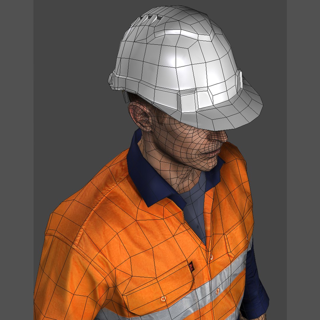 3d Safety Worker