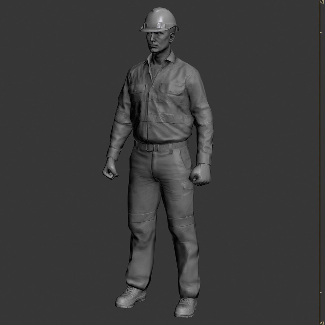 3d Safety Worker