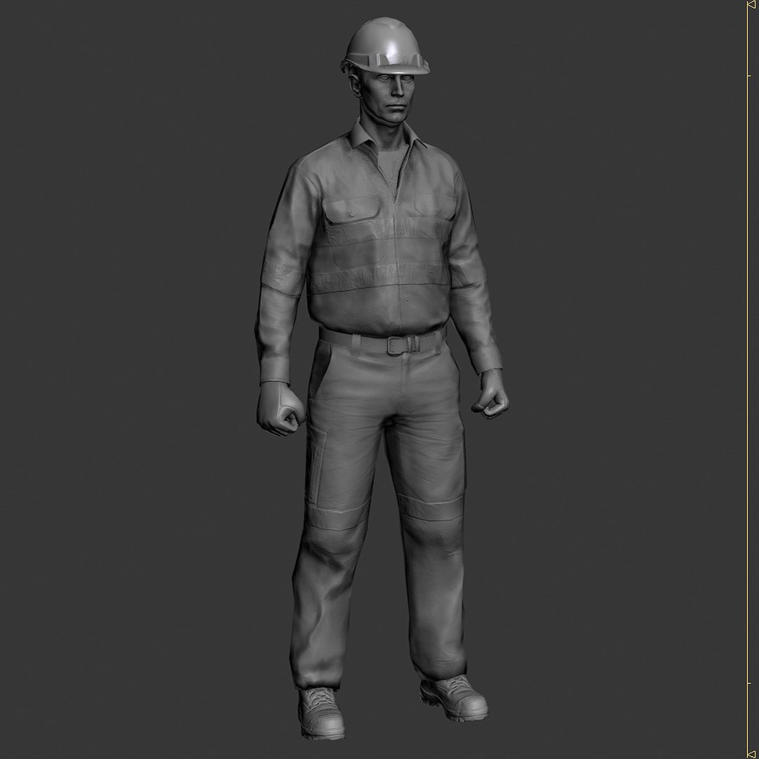 3d Safety Worker