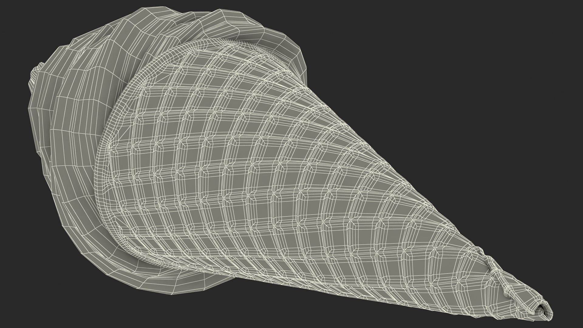 3D Model Ice Cream Cone - TurboSquid 1485059
