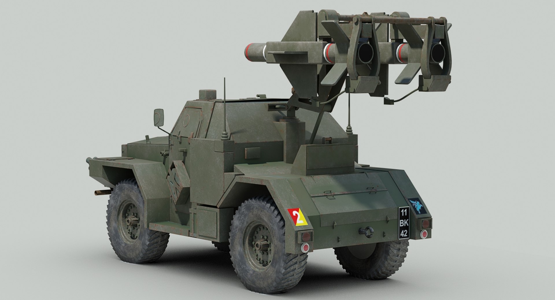 British Humber Hornet Malkara Model - TurboSquid 1196130