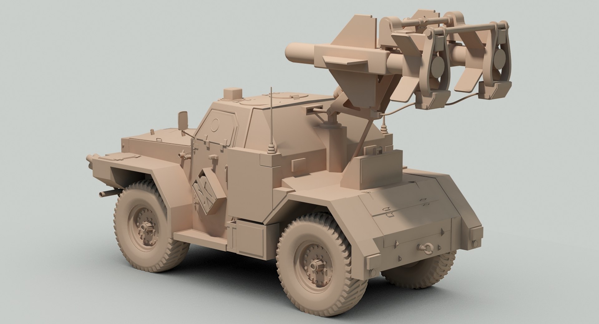 British Humber Hornet Malkara Model - TurboSquid 1196130