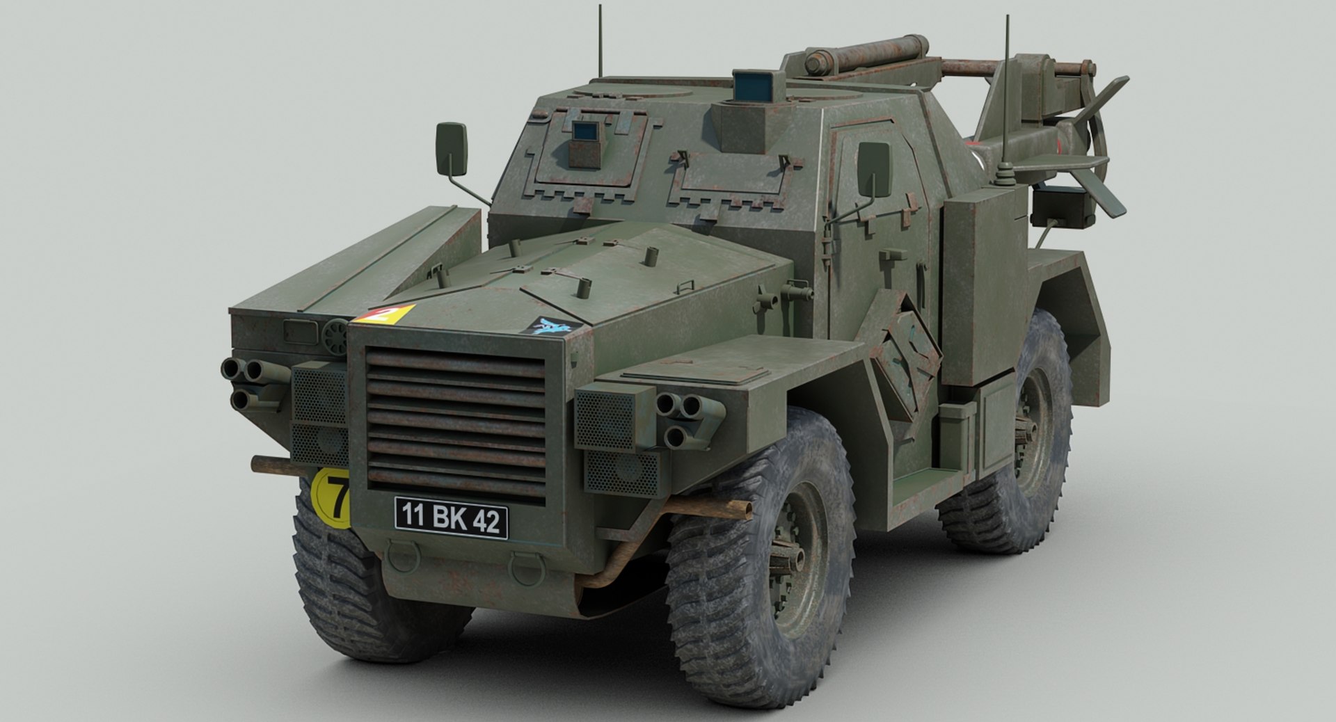 British Humber Hornet Malkara Model - TurboSquid 1196130