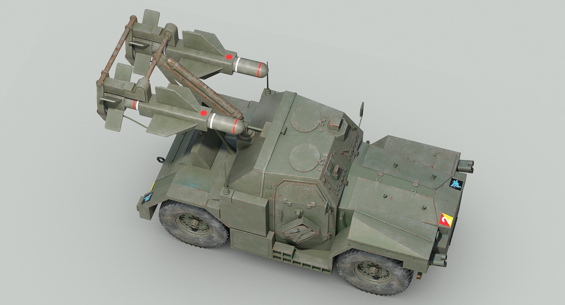 British Humber Hornet Malkara Model - TurboSquid 1196130