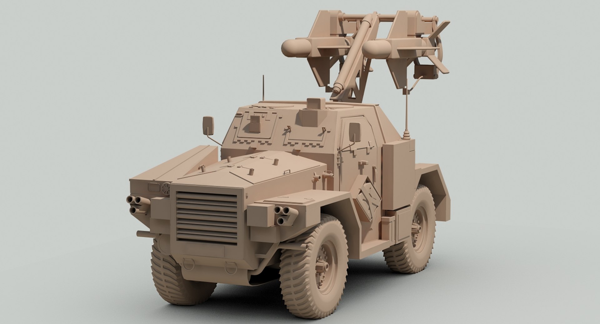 British Humber Hornet Malkara Model - TurboSquid 1196130