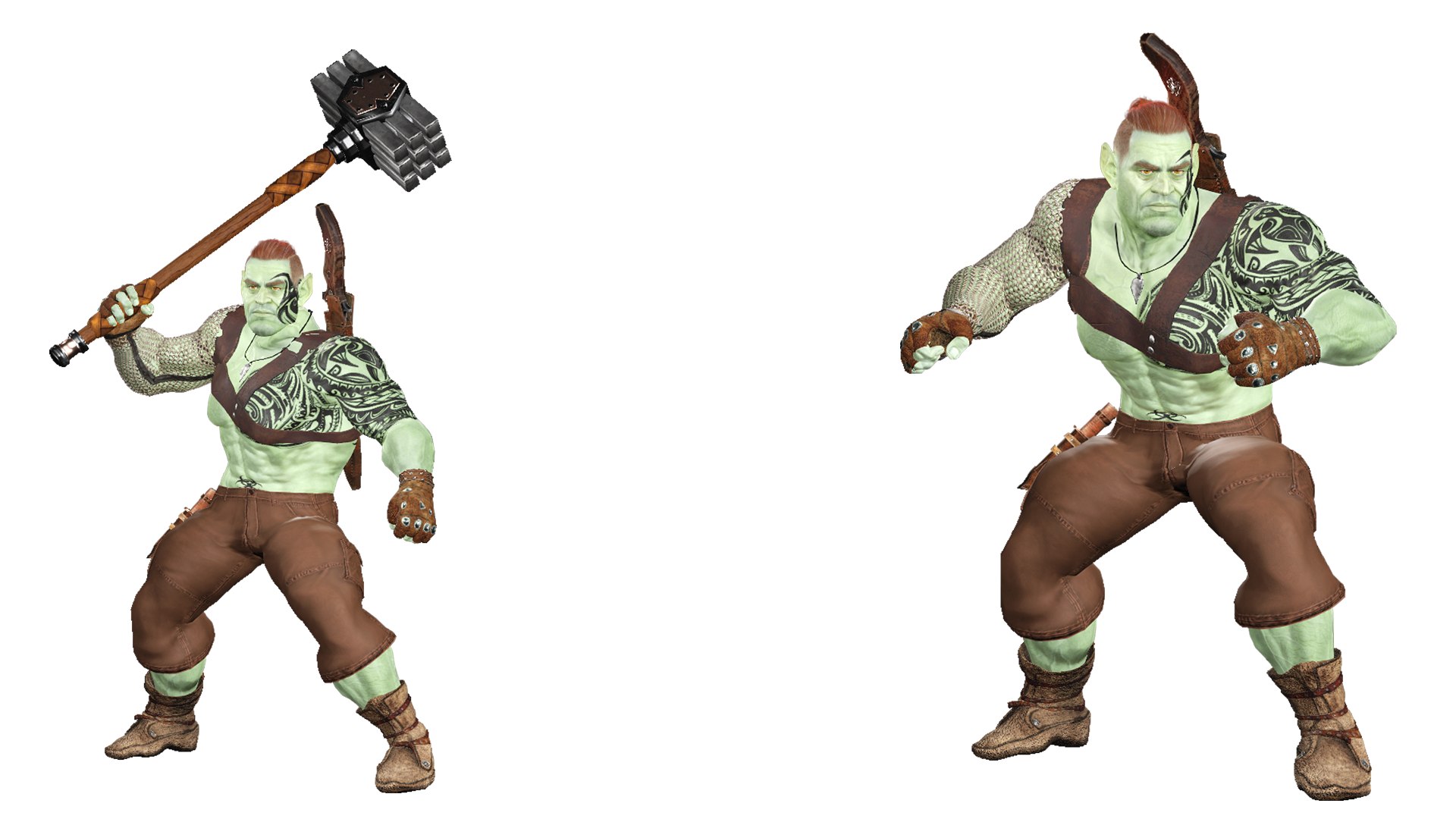 Realistic Rigged Warrior Man Character 3D Model 3D Model - TurboSquid 2253435