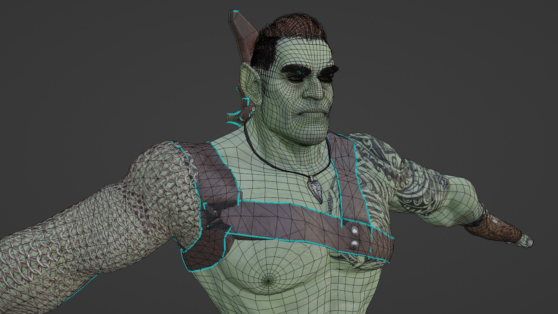 Realistic Rigged Warrior Man Character 3D Model 3D Model - TurboSquid ...