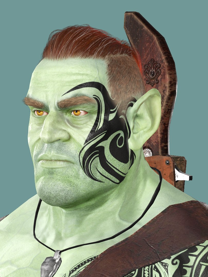 Realistic Rigged Warrior Man Character 3D Model 3D Model - TurboSquid ...