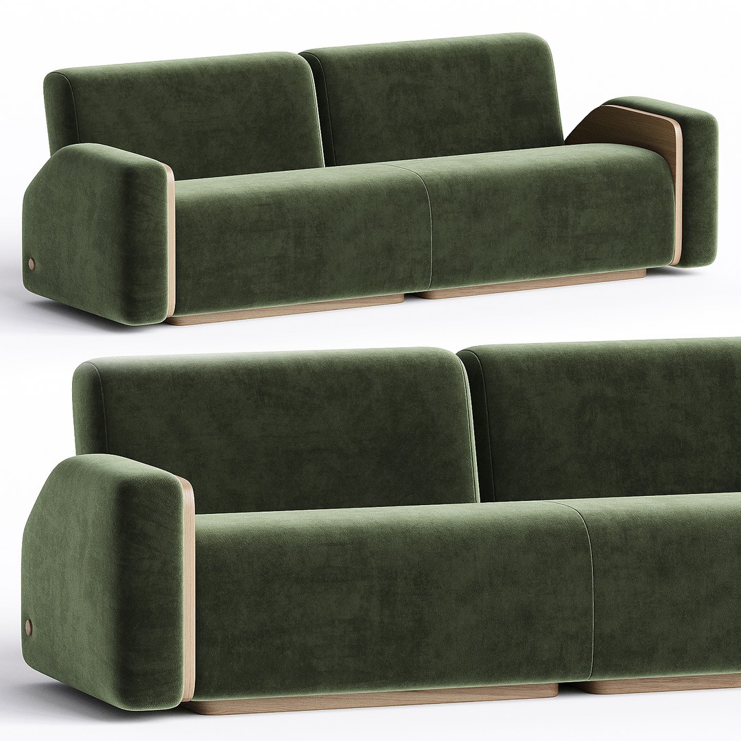 Oscar Sofa 3D Model - TurboSquid 2203558