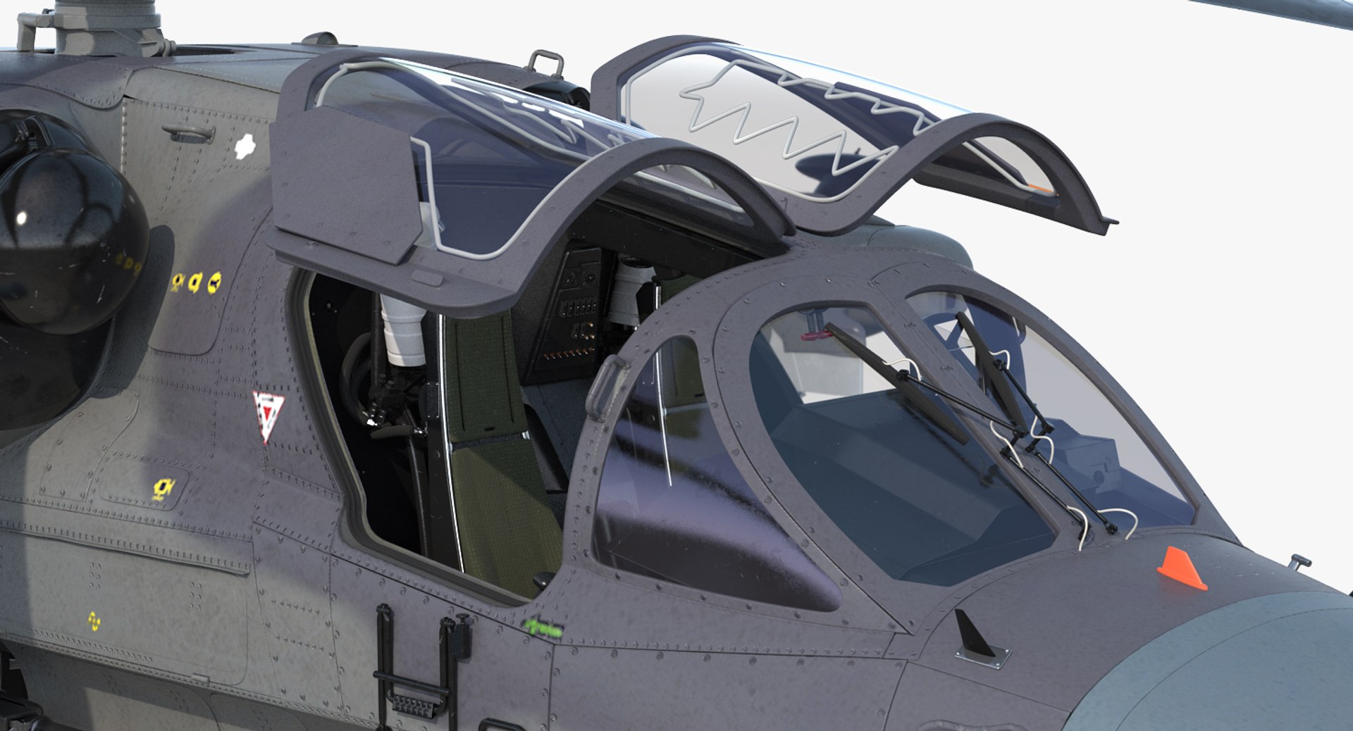 3D attack helicopter ka52 black - TurboSquid 1191762