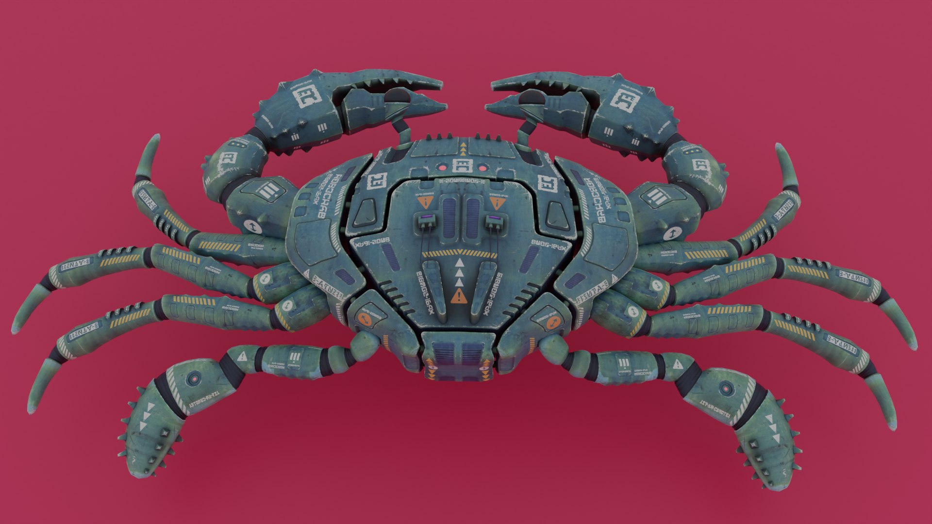 3D Model Robot Crap Game Ready - TurboSquid 2279596