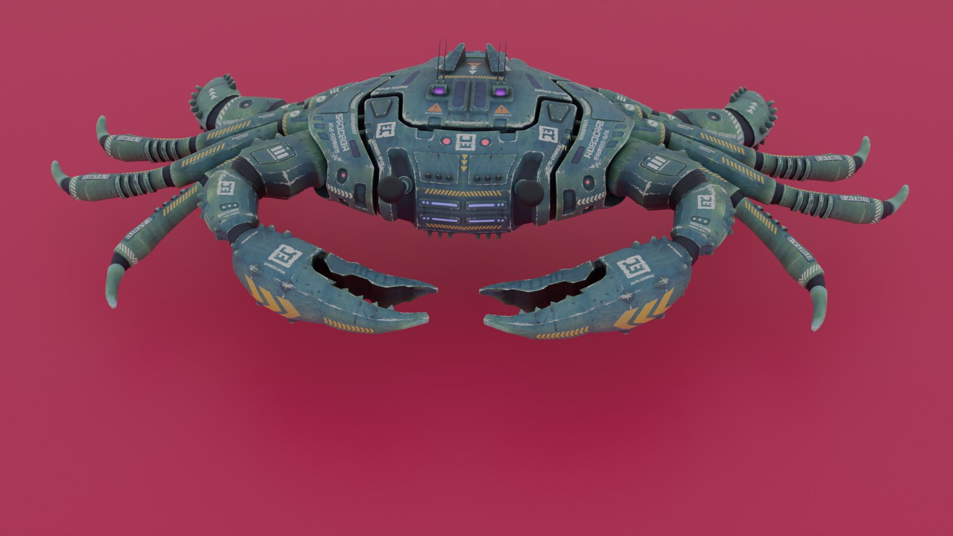 3D Model Robot Crap Game Ready - TurboSquid 2279596
