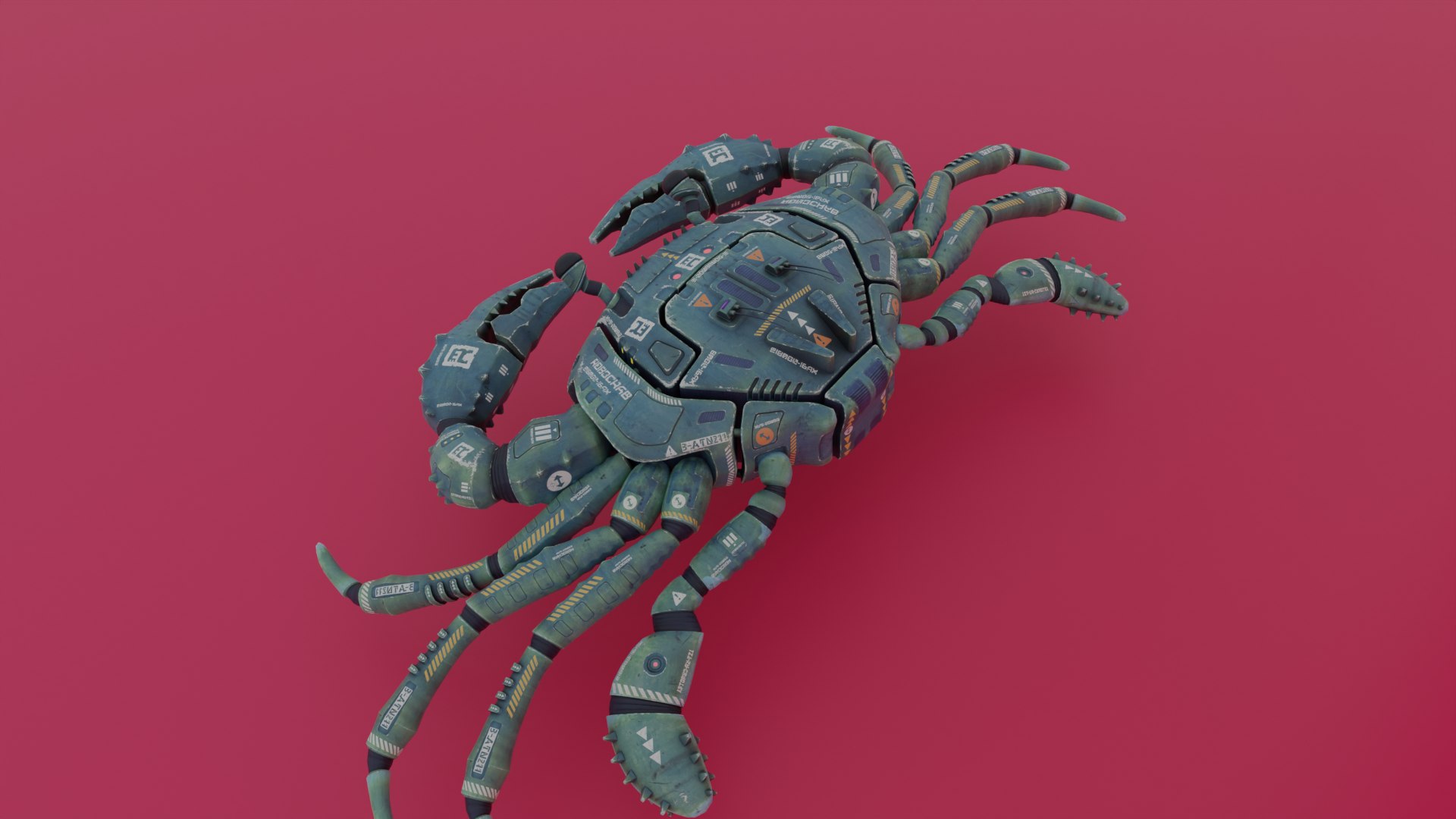 3D Model Robot Crap Game Ready - TurboSquid 2279596