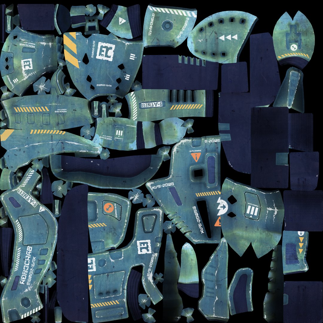 3D Model Robot Crap Game Ready - TurboSquid 2279596