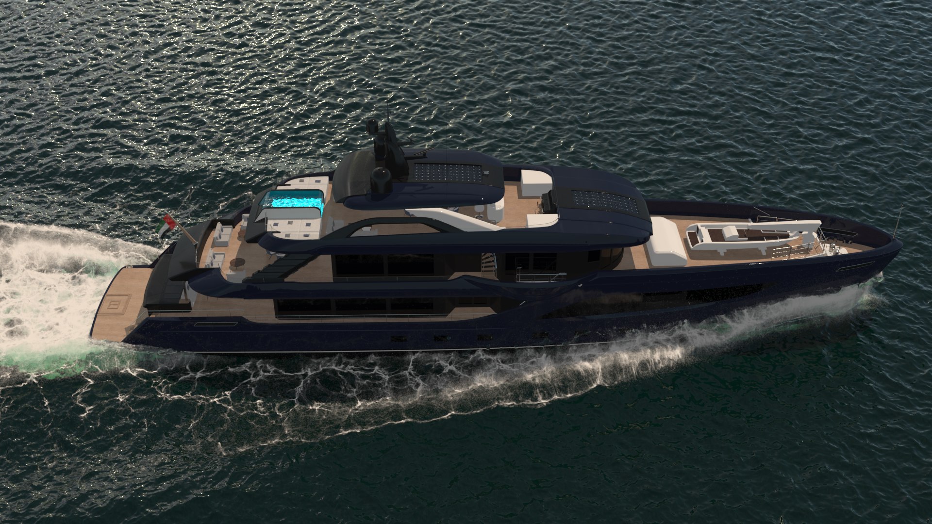 Capri Yacht 50m Dynamic Simulation 3D Model - TurboSquid 2185133