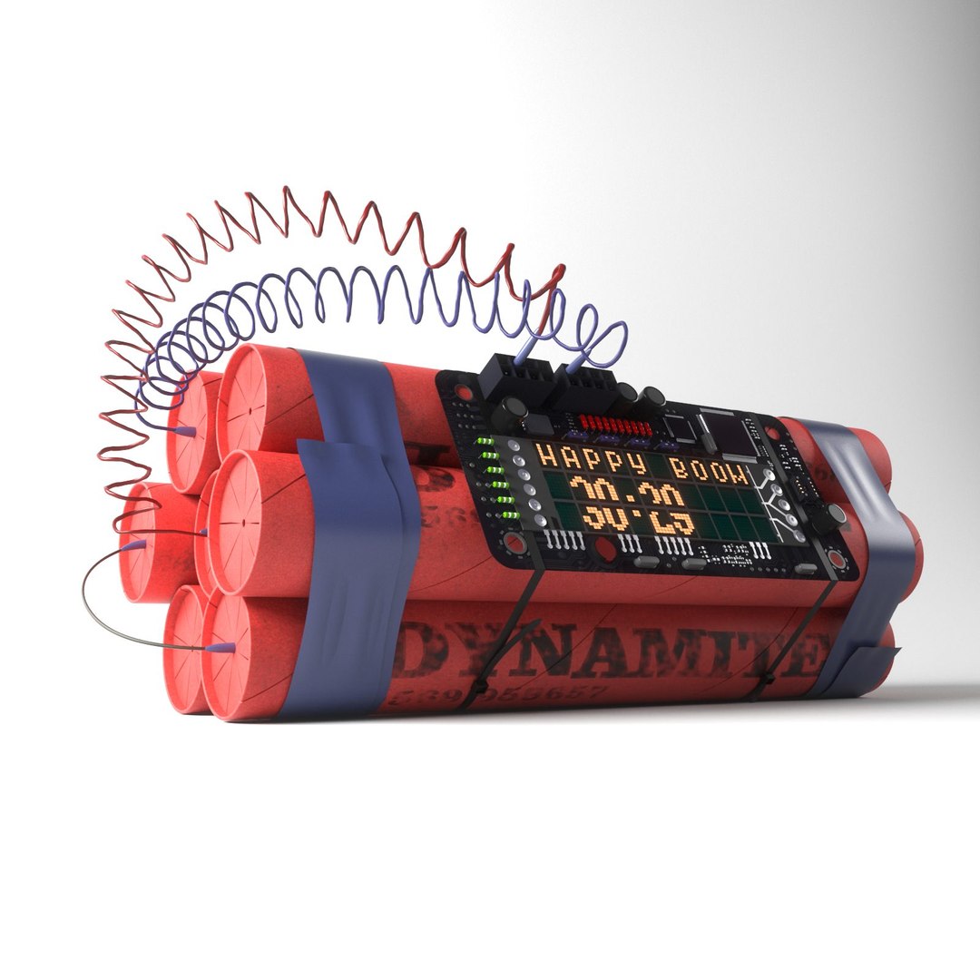 Happy Boom 3D Model - TurboSquid 1322822