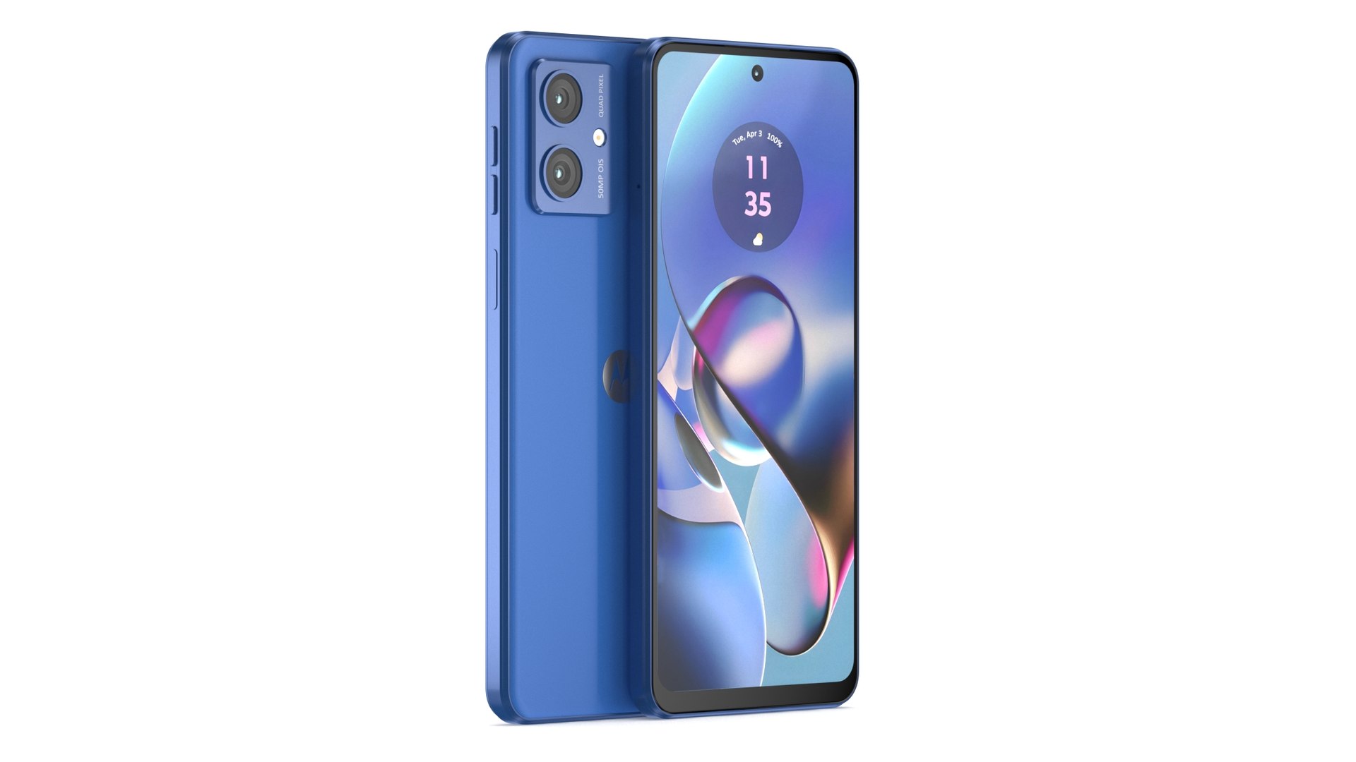 Motorola Moto G54 Pearl Blue 3D Model - TurboSquid 2165739