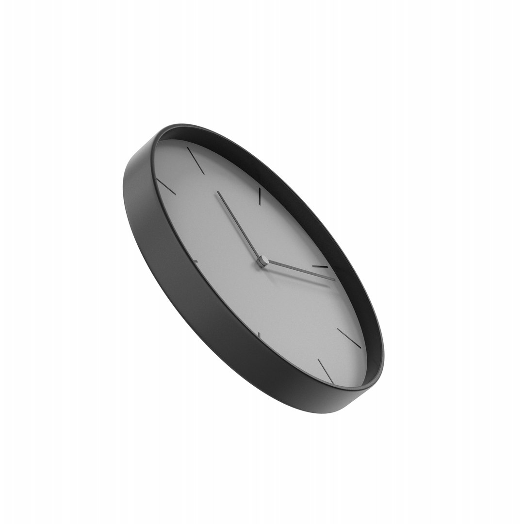 Wall Clock Model - TurboSquid 2186546