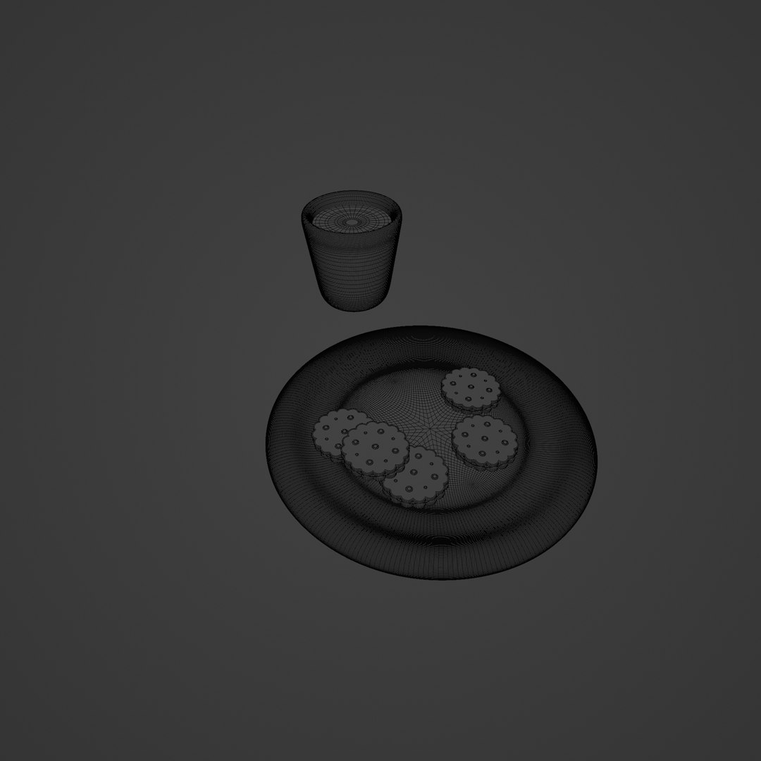 3D COOKIE BISCUIT - TurboSquid 1862338