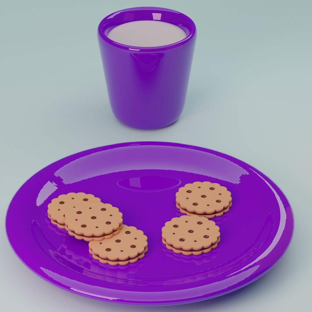 3D COOKIE BISCUIT - TurboSquid 1862338