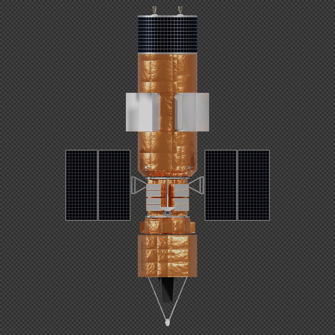 Zenith Star Satellite Model - TurboSquid 2181991