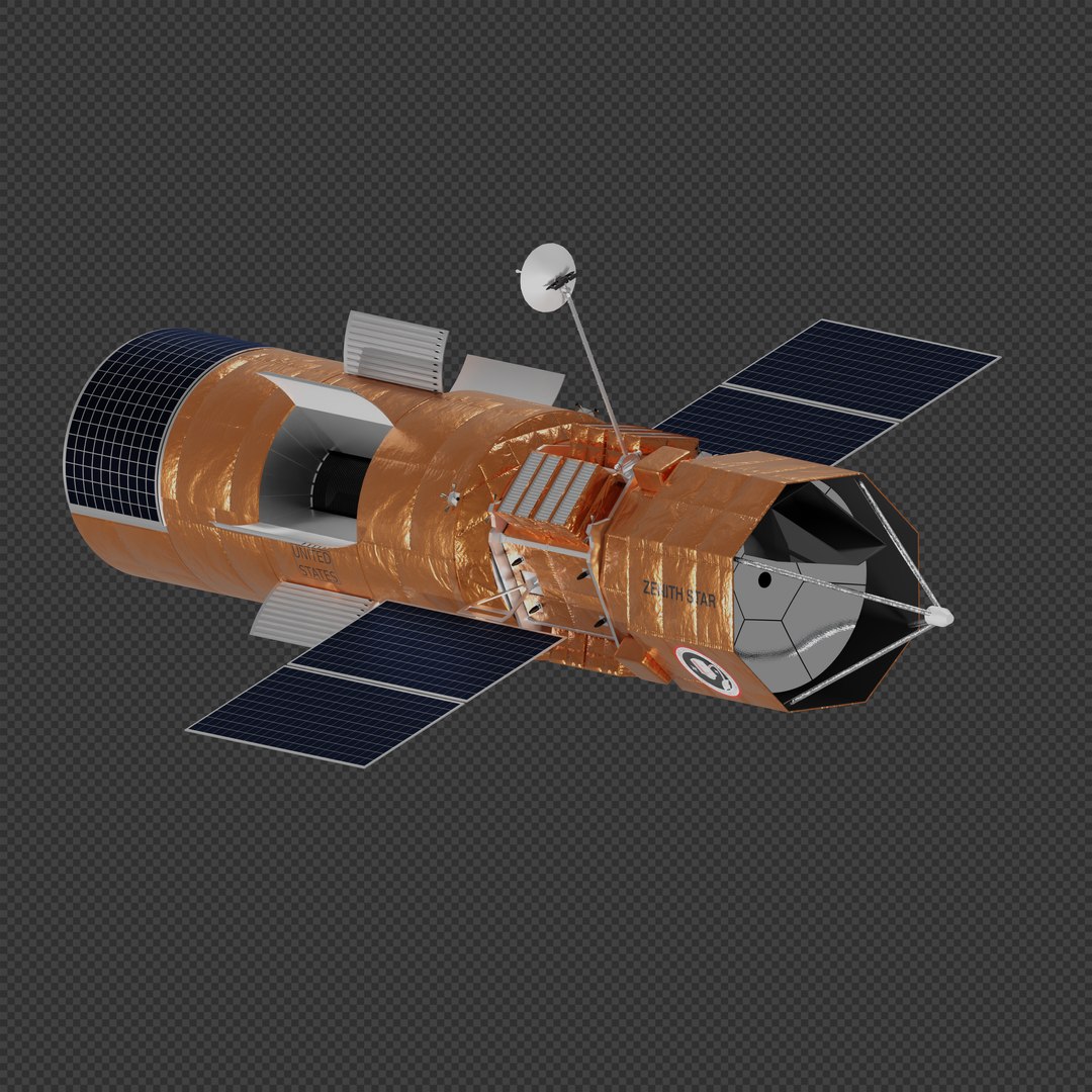 Zenith Star Satellite Model - TurboSquid 2181991