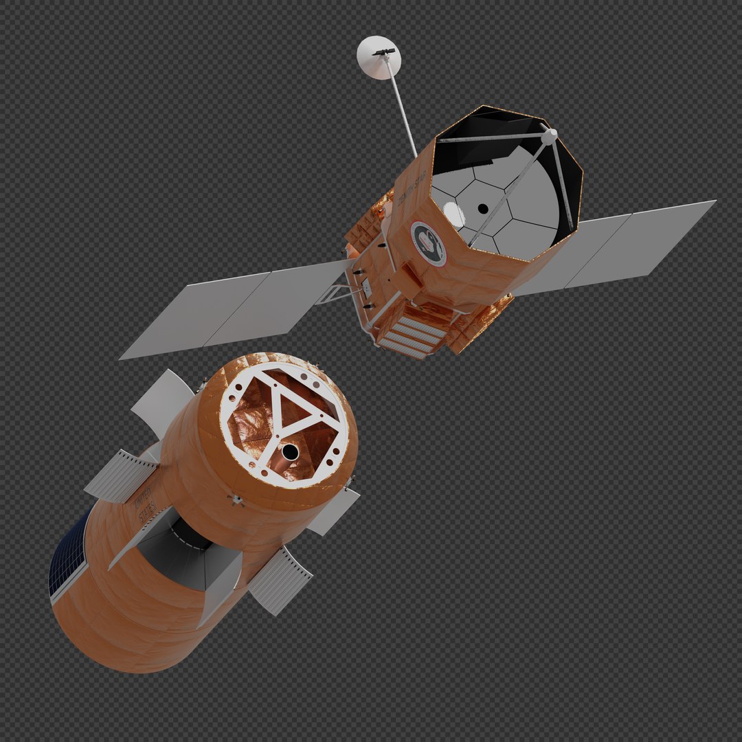 Zenith Star Satellite Model - TurboSquid 2181991