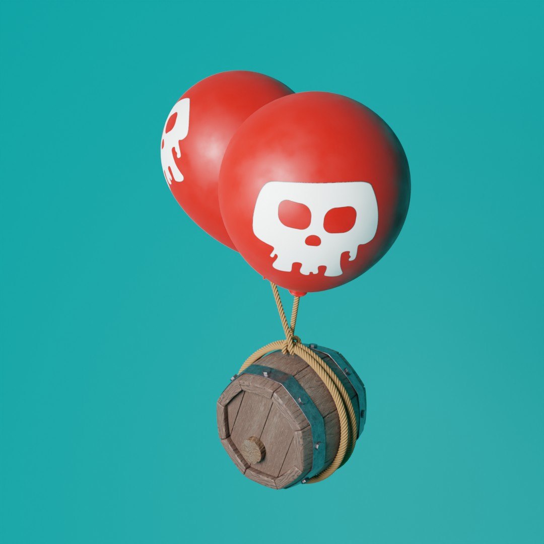 3D AIR BOMB Clash Of Clans Model - TurboSquid 2054661