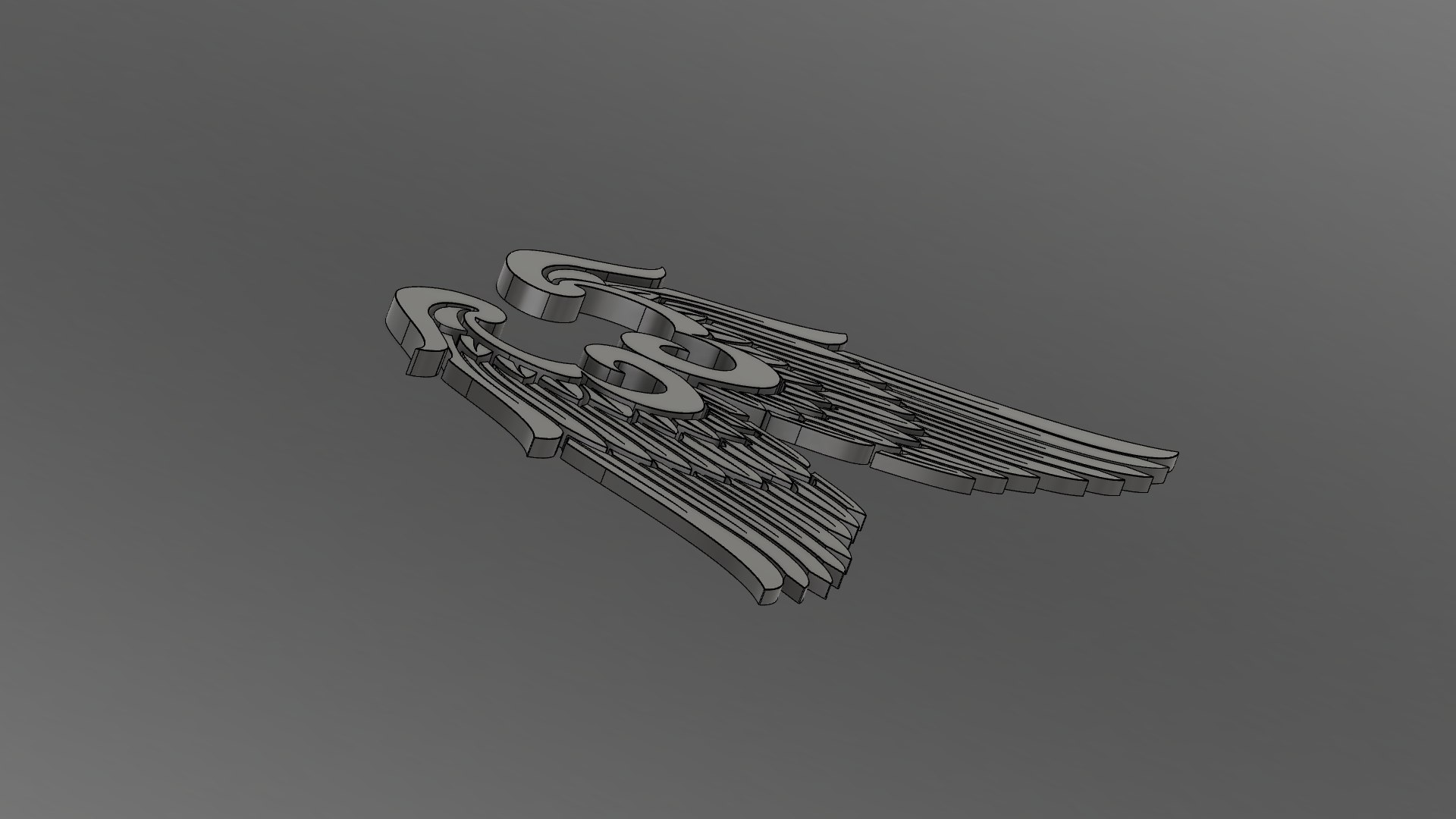 3D Wings Model - TurboSquid 1531750