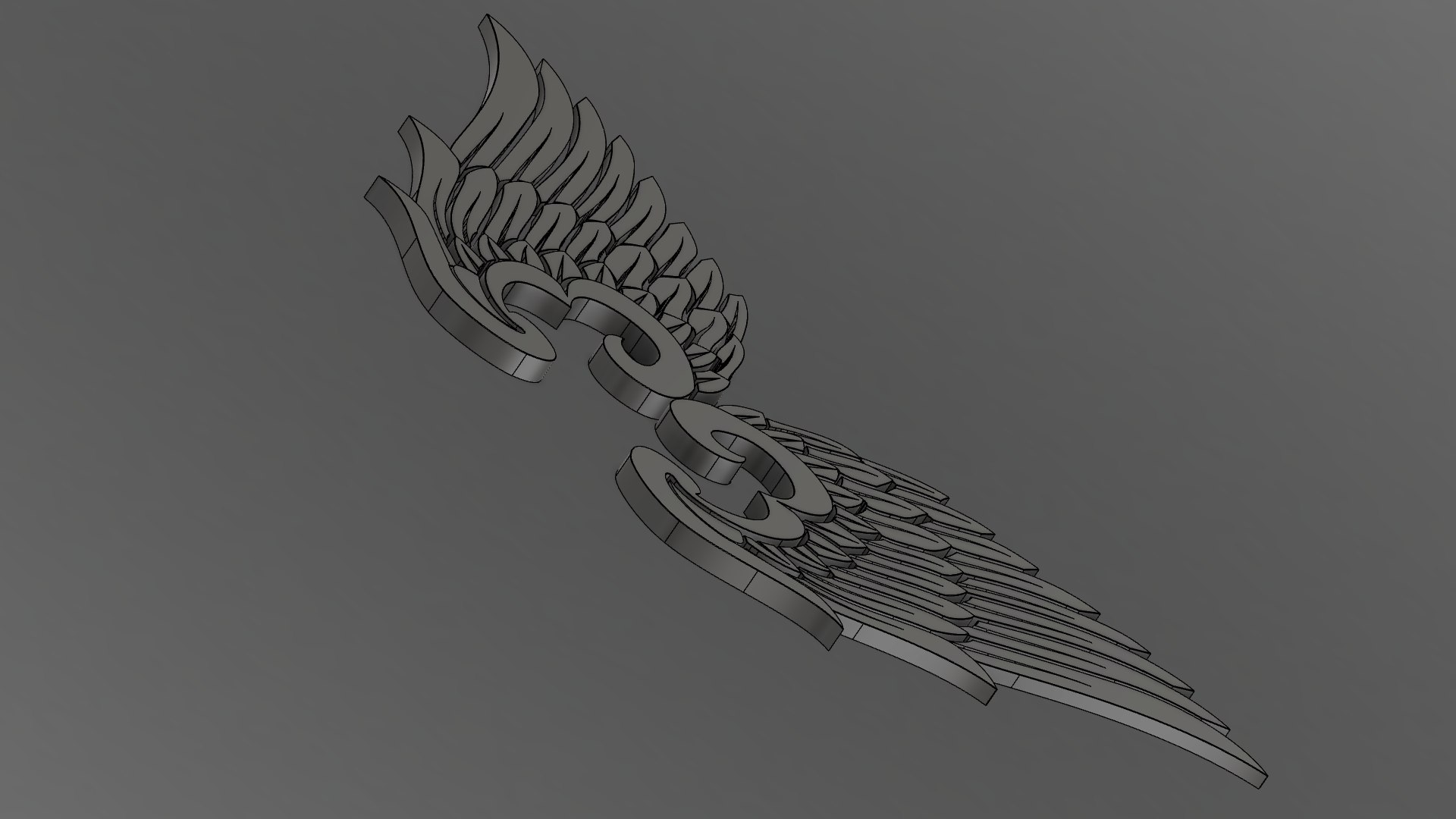3D Wings Model - TurboSquid 1531750