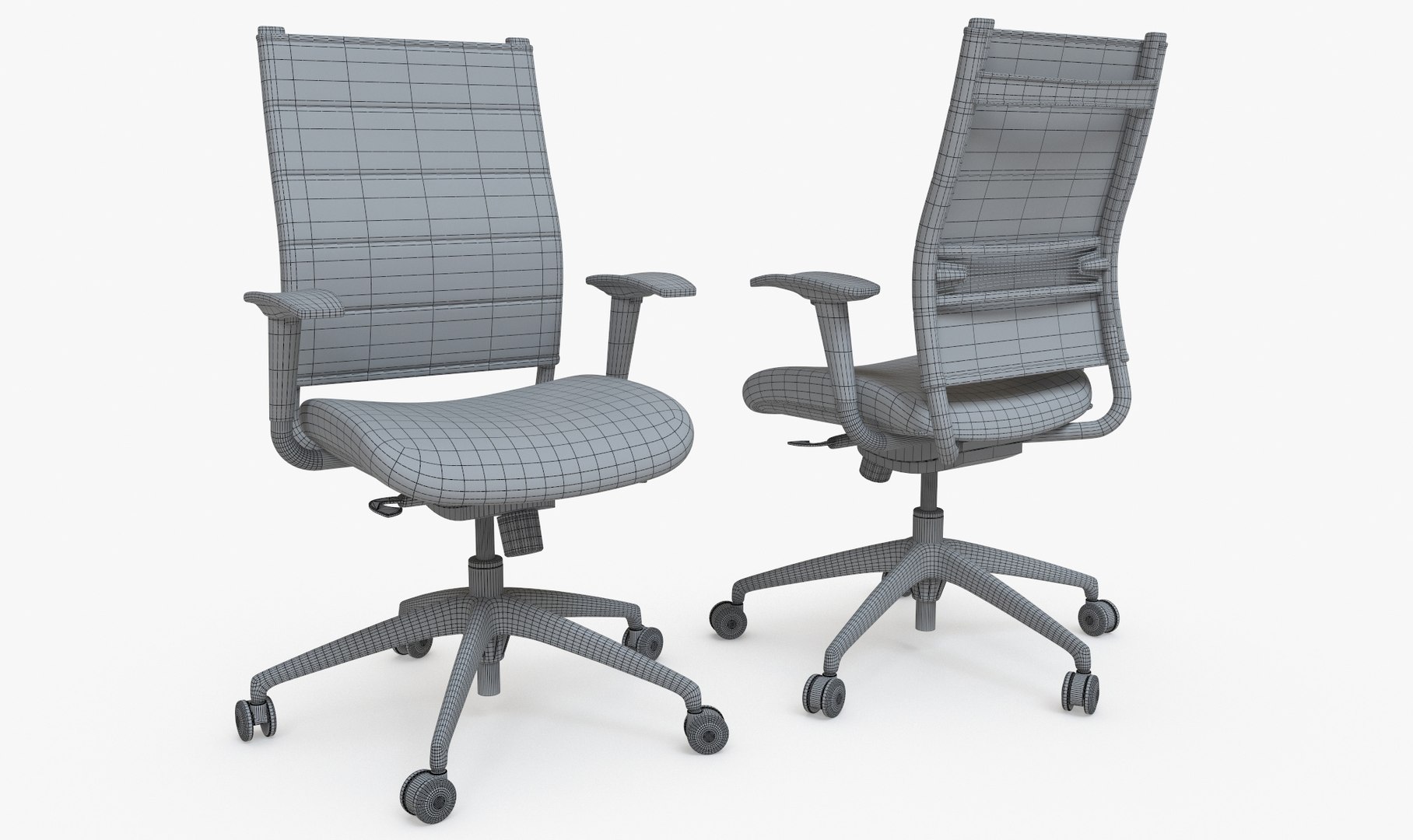 3D Wit Chair Highback Sitonit Model - TurboSquid 1291313