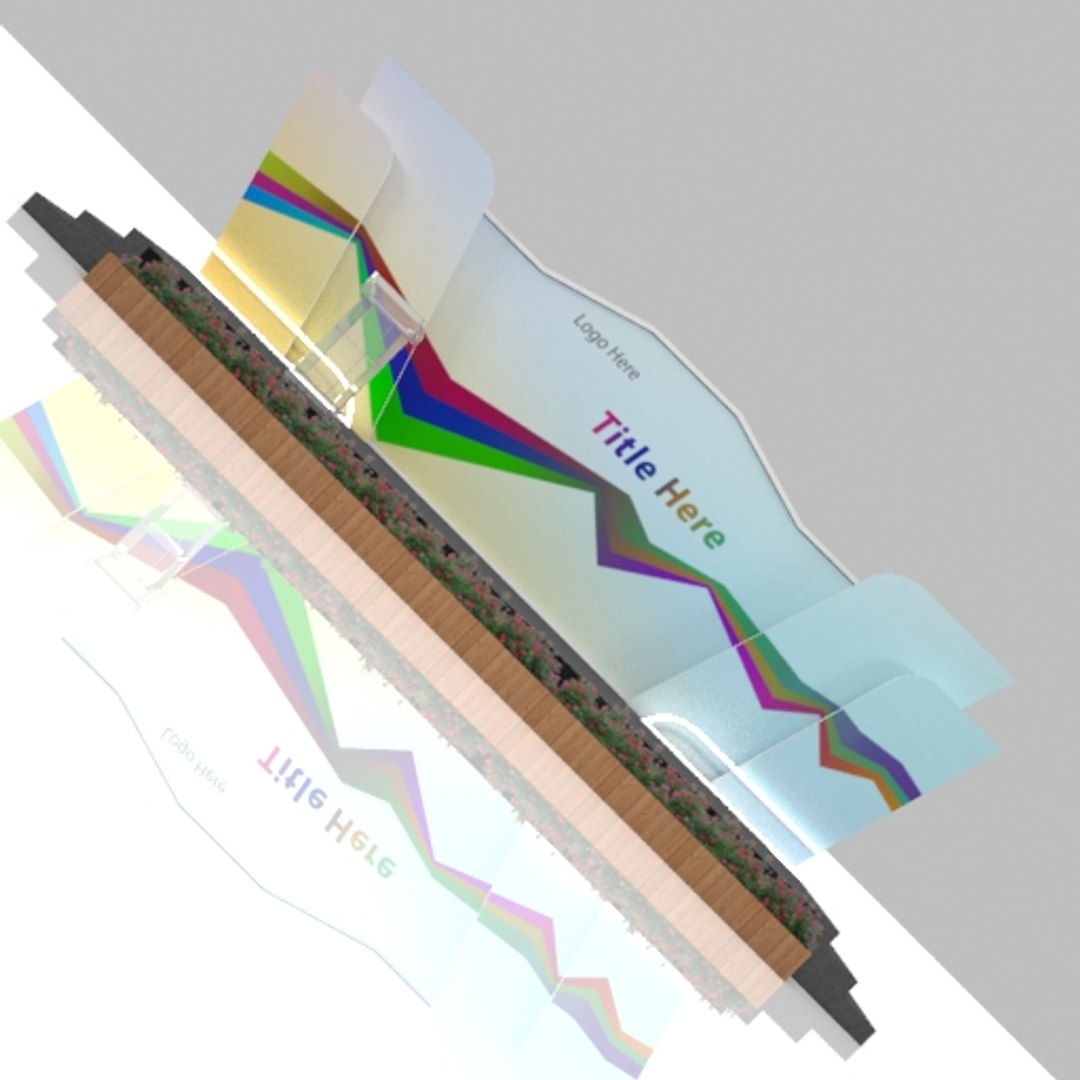 3D Panels Backdrop Stage Rostrum - TurboSquid 1426562